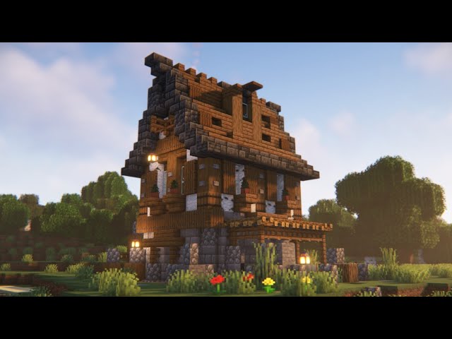 Medieval Minecraft House Tutorial