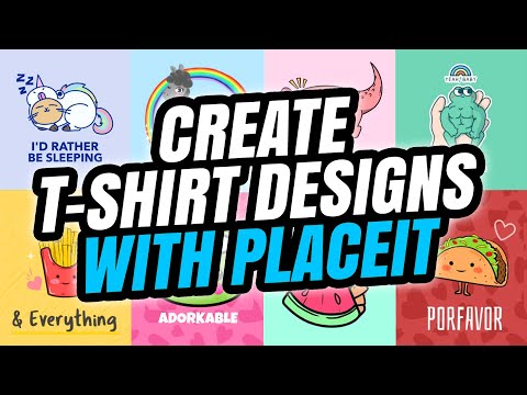 PlaceIt t-shirt design | tips & tricks for print on demand