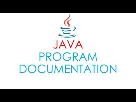 Java Program Documentation