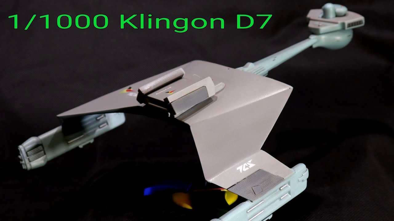Klingon D7 model