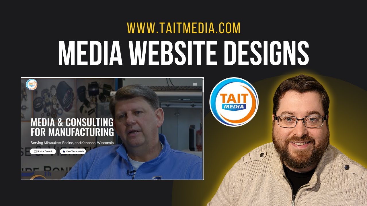 Media Website Designs | Tait Media | Case Study | taitmedia.com
