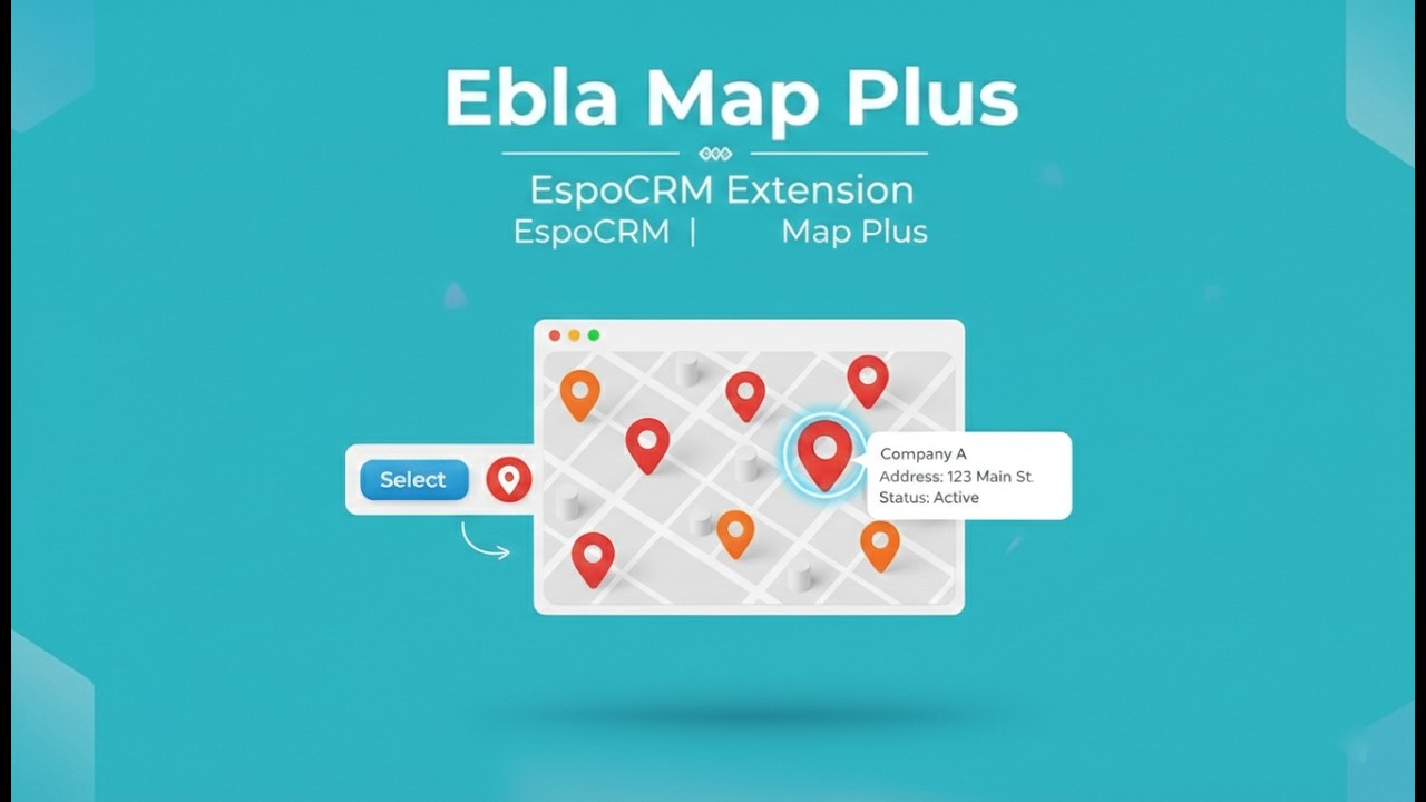 EspoCRM Map Plus Pickup