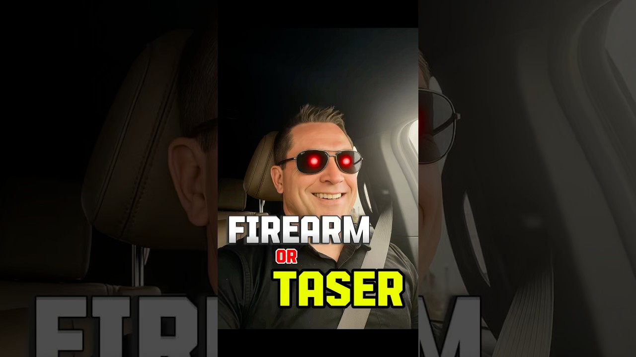 Taser or Firearm? What Most People Get Wrong ⚠️ #selfdefense #ccw #situationalawareness