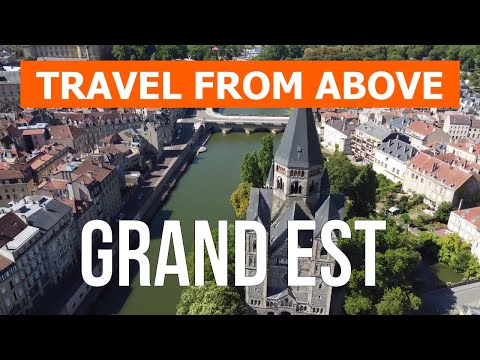 Grand Est aerial view | Drone video in 4k | France, Grand Est from the air