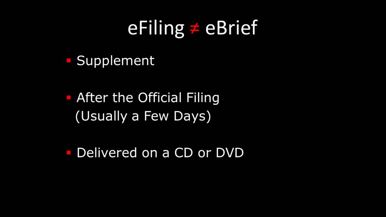 What Is an eBrief?