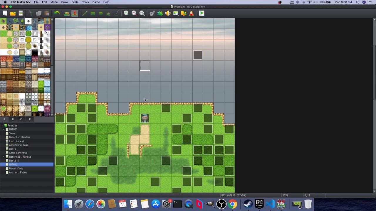 RPG Maker MV - Live Plugin Development - Fire FX