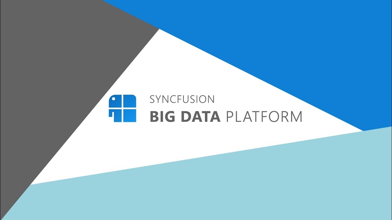 Syncfusion Big Data Platform