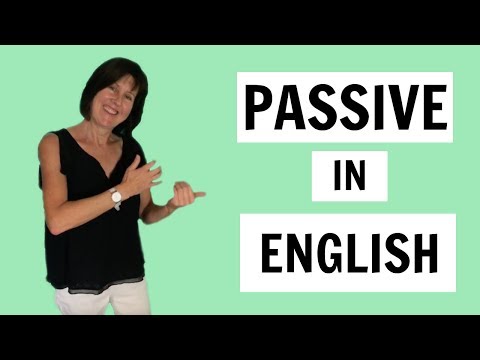 The PASSIVE in English - WHEN, WHY and HOW to use it - English Grammar Lesson