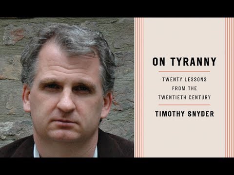 Lessons From History on Fighting Tyranny (w/ Timothy Snyder)