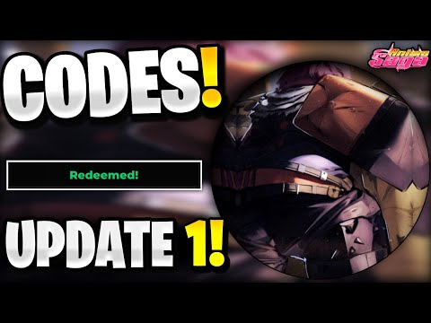 🤯*NEW* All Working UPDATE 1 CODES FOR ANIME SAGA! ROBLOX ANIME SAGA CODES