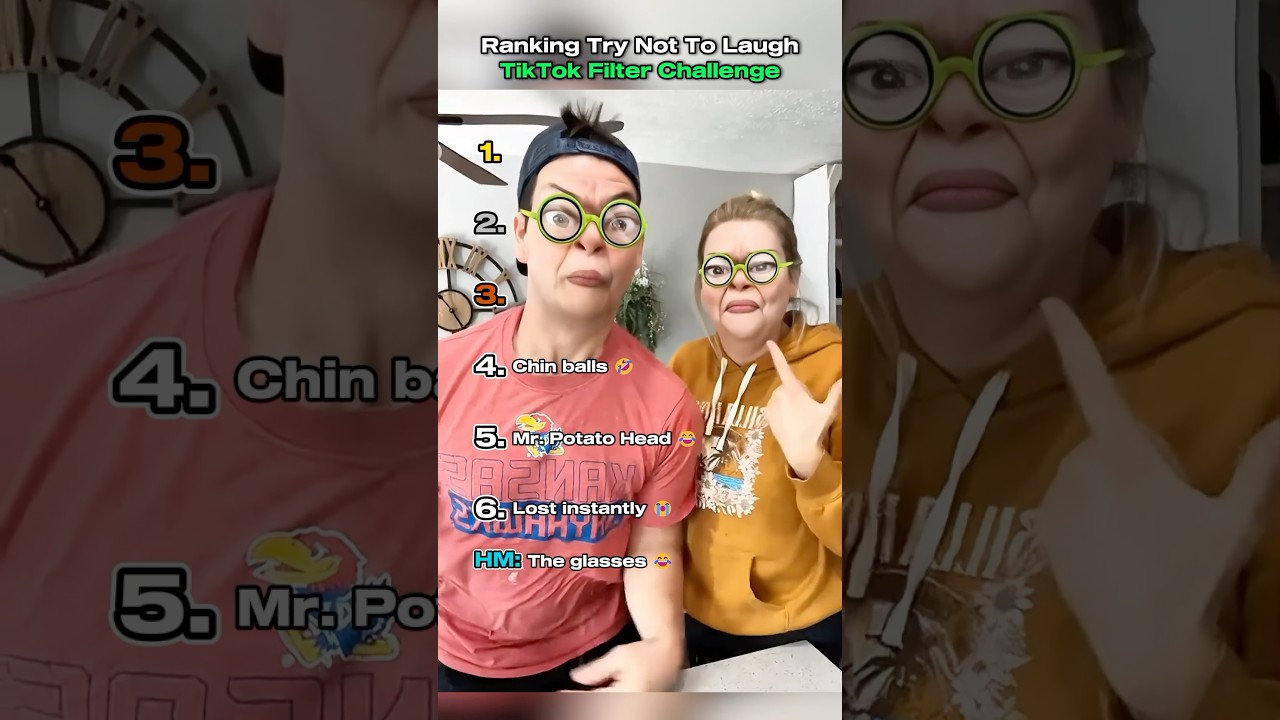 Funniest try not to laugh filter challenge