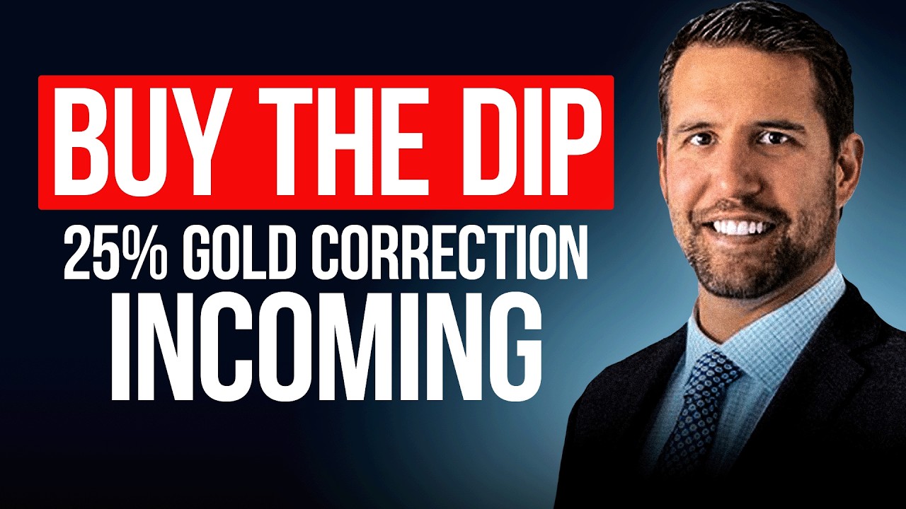 $12000 Gold is Coming - But First a 25% Correction