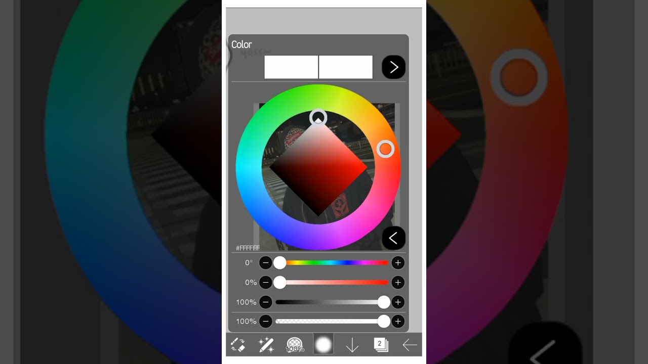 Tutorial Crop Foto di ibisPaint X - PART 2 | #ibispaintx #tutorial #shorts
