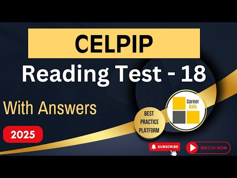 Celpip Reading Mock Test - 18 | Celpip Reading Practice Test With Answers - 2025