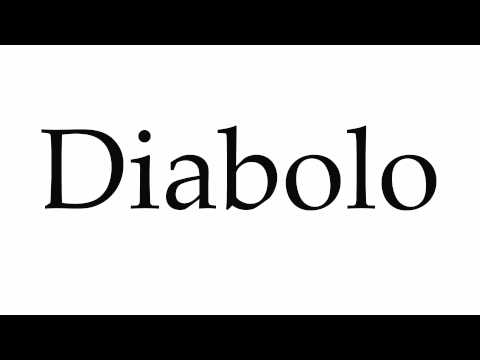 How to Pronounce Diabolo