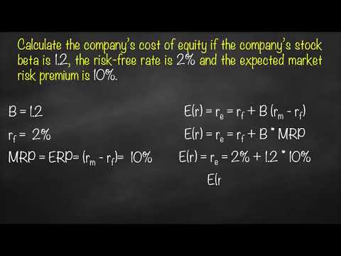 Capital Asset Pricing Model (CAPM)