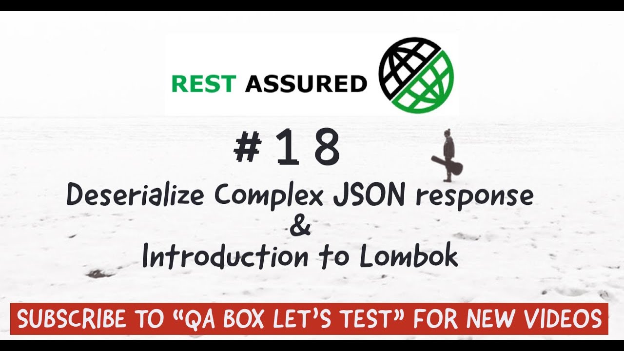 Part 18 - Rest Assured - Deserialize Complex JSON response - And Introduction to Lombok Library