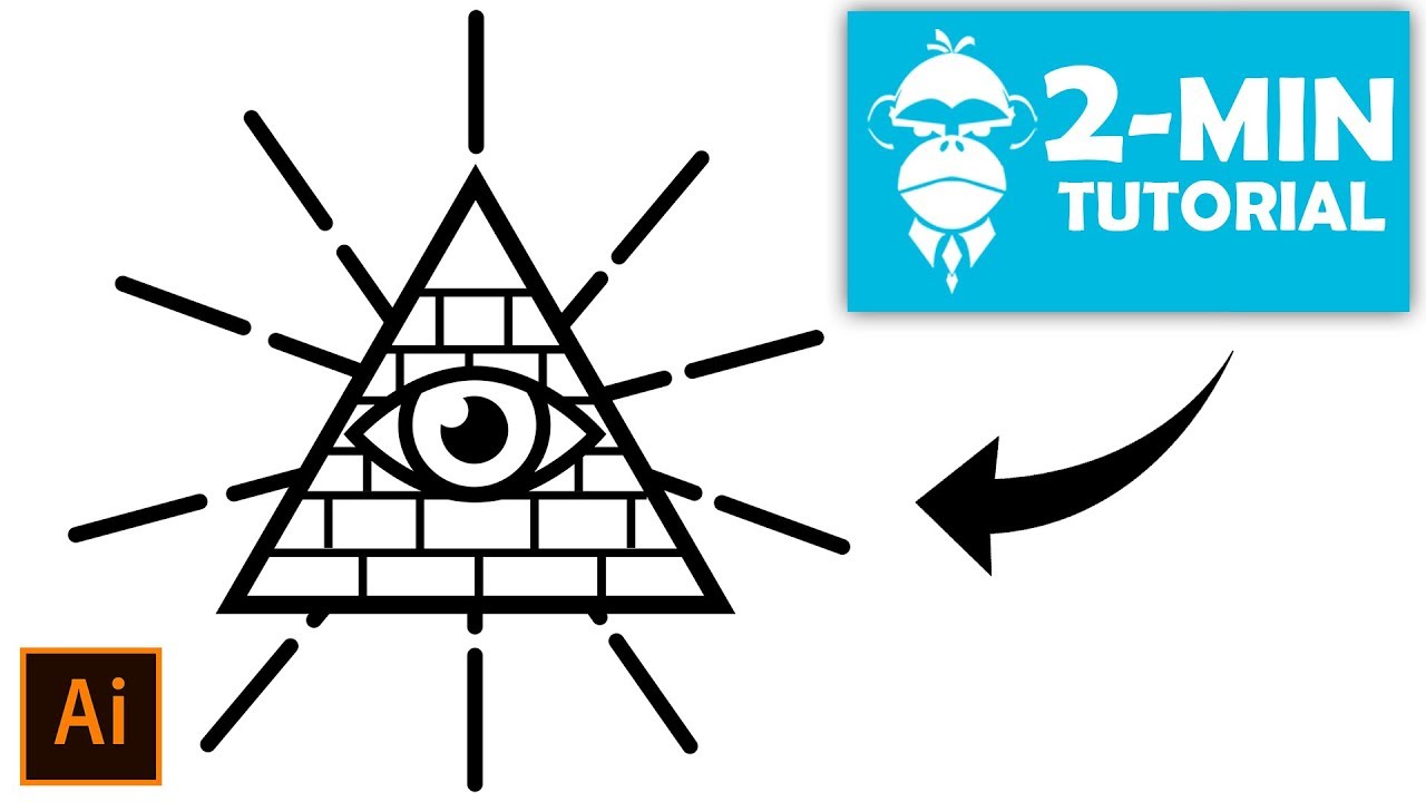 Illuminati Logo - Illustrator Tutorial