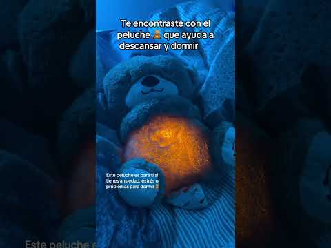 Concias de la #dorminutria un peluche en forma de nutria 🦦 que respira 😮💨 y ayuda a relajarse