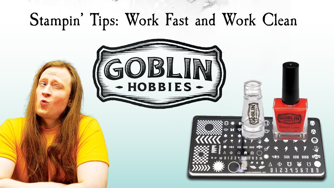 Stampin' Tips:  Work Fast and Work Clean