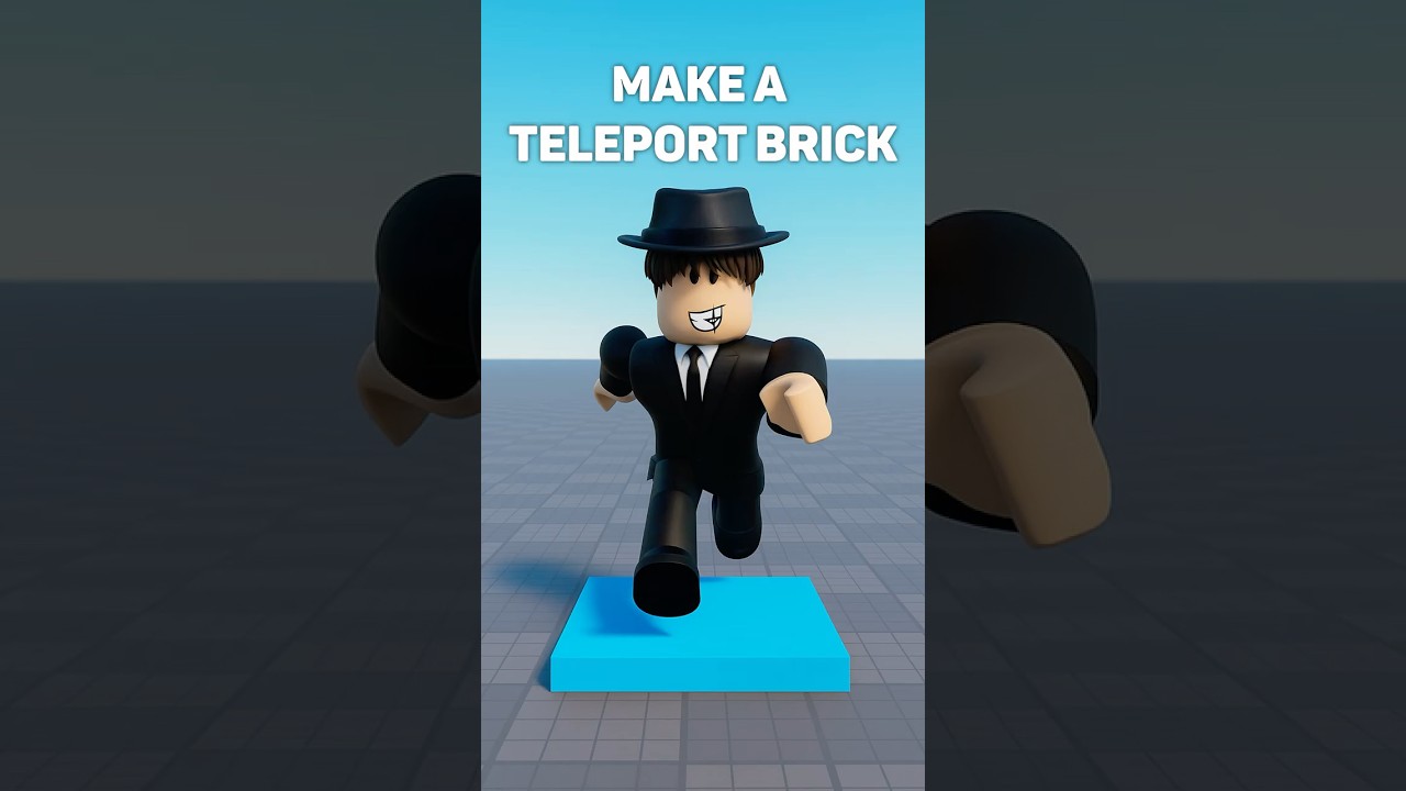 How to Make a Teleport Brick in Roblox Studio (Easy)