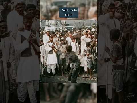 India 115 years ago colorized
