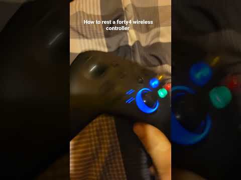 how to reset a wireless controller model NO: GC201 or forty4.