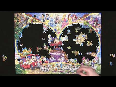 Disney Collector’s Edition Disney's World Map Ravensburger 1000 Piece Puzzle No: 157853