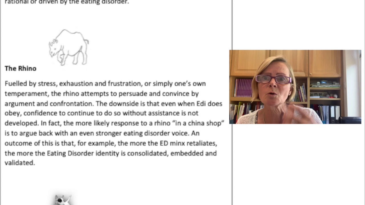 New Maudsley Training Manual Worksheet 3 the animal metaphors