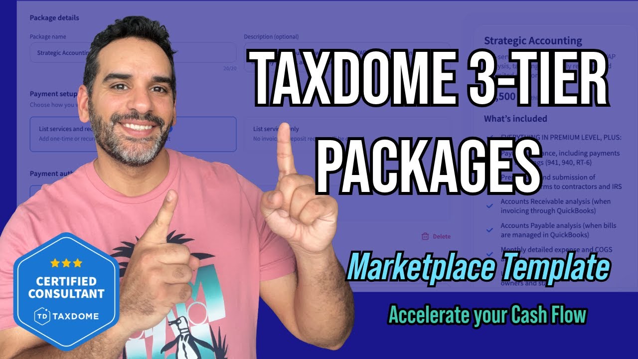 Monthly Accounting Services: 3-Tier Pricing Packages + Engagement Letter Template for Taxdome