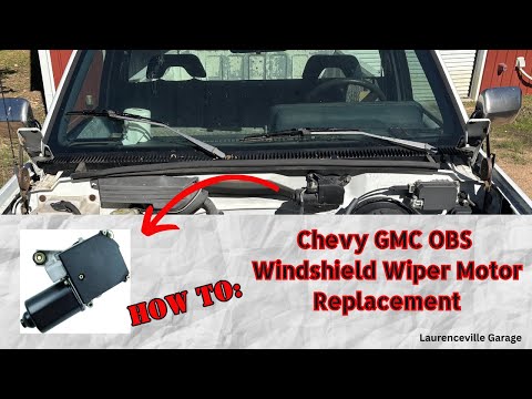 88-98 Chevy GMC C/K OBS Cheyenne: How To Replace the Windshield Wiper Motor and Adjust Wiper Arms