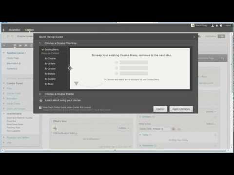 Blackboard: Quick Setup Guide