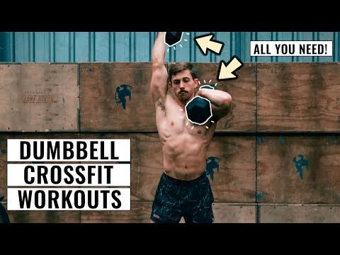10 CrossFit Dumbbell Workouts - At-Home Dumbbell WODs