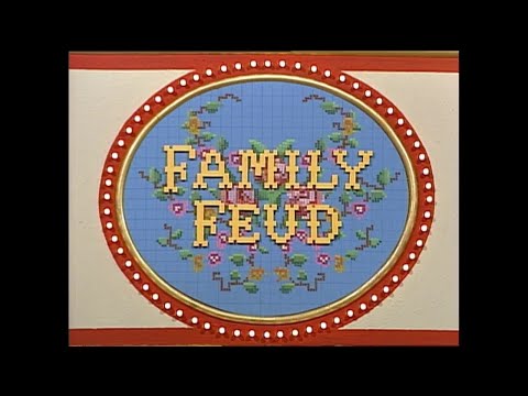 Family Feud CBS (April 11, 1990 | #90-FFD-0454) McLellan vs. Brown