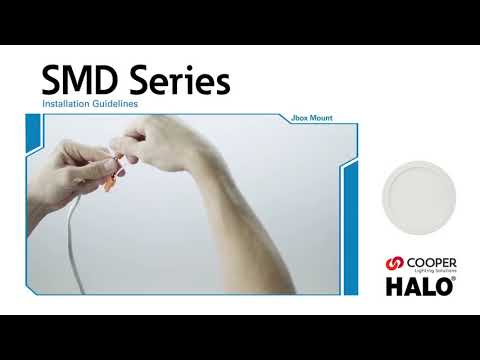 Halo Surface Mount LED Downlight Installation