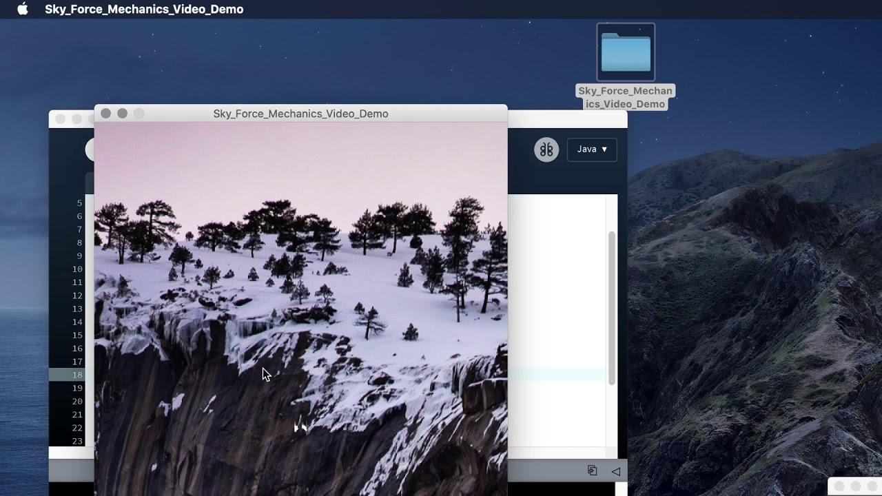 Processing: Background Image, Mouse Move, Objects