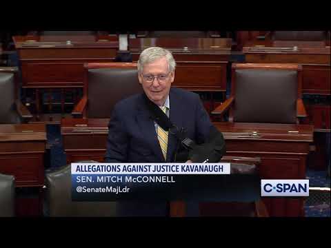 Senate Majority Leader Mitch McConnell on Allegations Against Justice Brett Kavanaugh