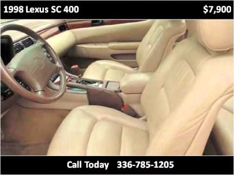 1998 Lexus SC 400 Used Cars Winston-Salem NC
