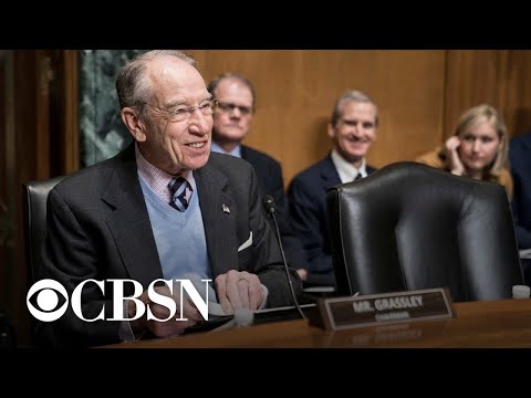 Iowa Senator Chuck Grassley to co-sponsor senate police reform bill
