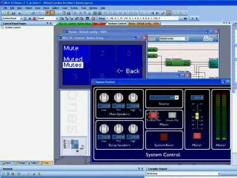 BSS BLU-10 Blue - Touch Screen Programmable Remote Wall | Reverb