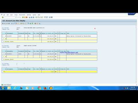 T-Code "FBL3N" Display GL Account Line Item Balance in SAP