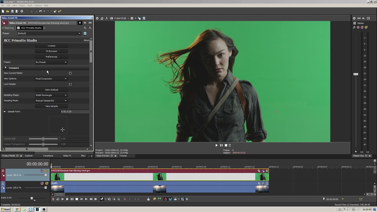 Chroma keying, Masking, and More Using Vegas Pro and Continuum | Boris FX