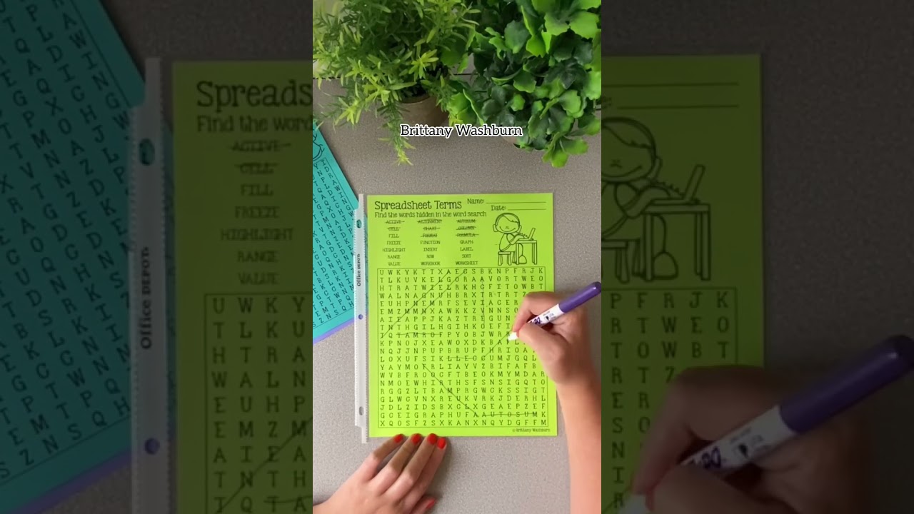 Technology Word Searches