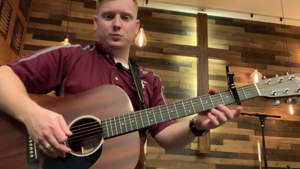Bluegrass Guitar Lesson: One Day at a Time (A)