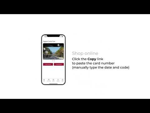 Digital Card: use your card right away!