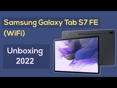 Samsung Galaxy TAB S7 FE (WiFi) Unboxing 2023🔥 | Samsung Shop | Delivery | First Impression