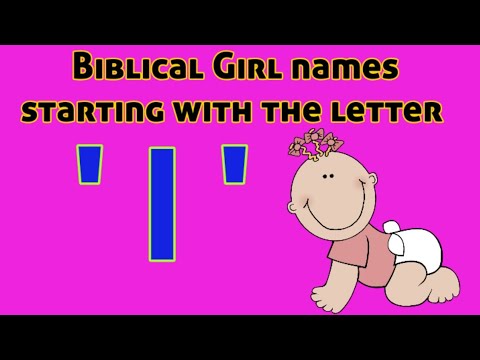 Popular Biblical Baby Girl Names From I| Christian Baby girl Names starting with letter I|Girl Names