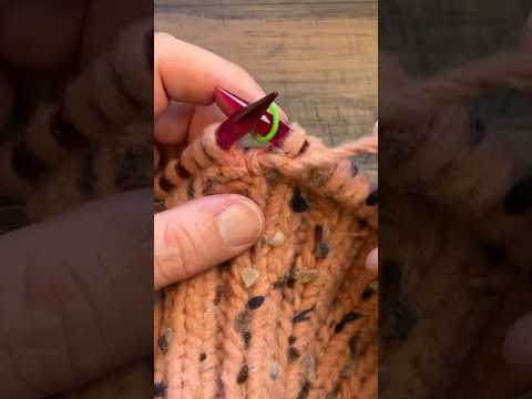 Knit Stitch Markers. #knitting ing