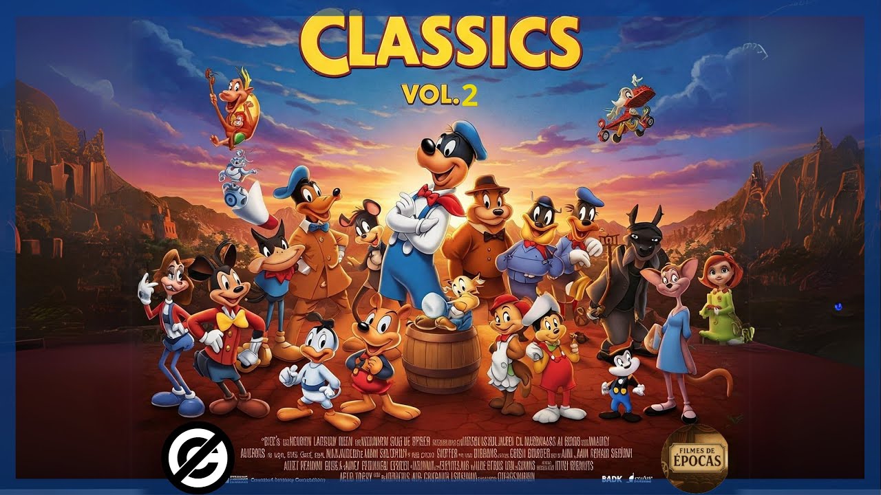 🌟 Cartoon Classics Vol. 2: 25 Favorite Cartoons | Over 3 Hours of Classic Animated Fun! 🎬