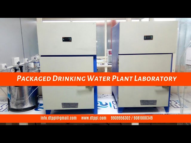 Laboratory Set Up - Mineral Water Plant Laboratory Manufacturer from Surat